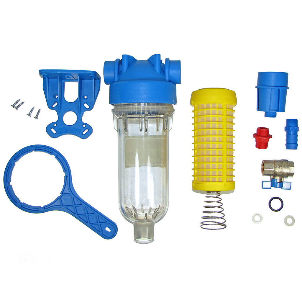 ColdSpin Filtri, Self-Cleaning Transparent Screen Sediment Water Filte ...